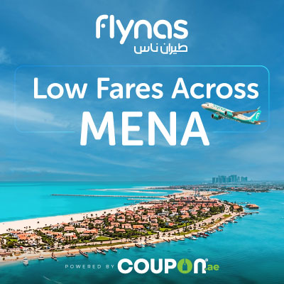 Flynas Coupons | 50% Off Promo Code | December 2025