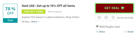 Next Coupons | 70% Off Discount Codes | November 2024